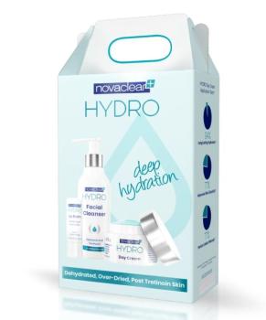 NovaClear Набор "Hydro" (крем дневной, средство очищающее, бальзам для ...
