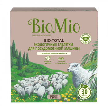 BioMio Таблетки для посудомоечной машины экологичные "С маслом ...